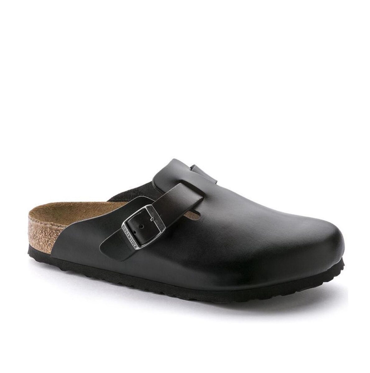 Boston Smooth Leather - Black (REGULAR FIT) - SUNA Shoes & Accessories