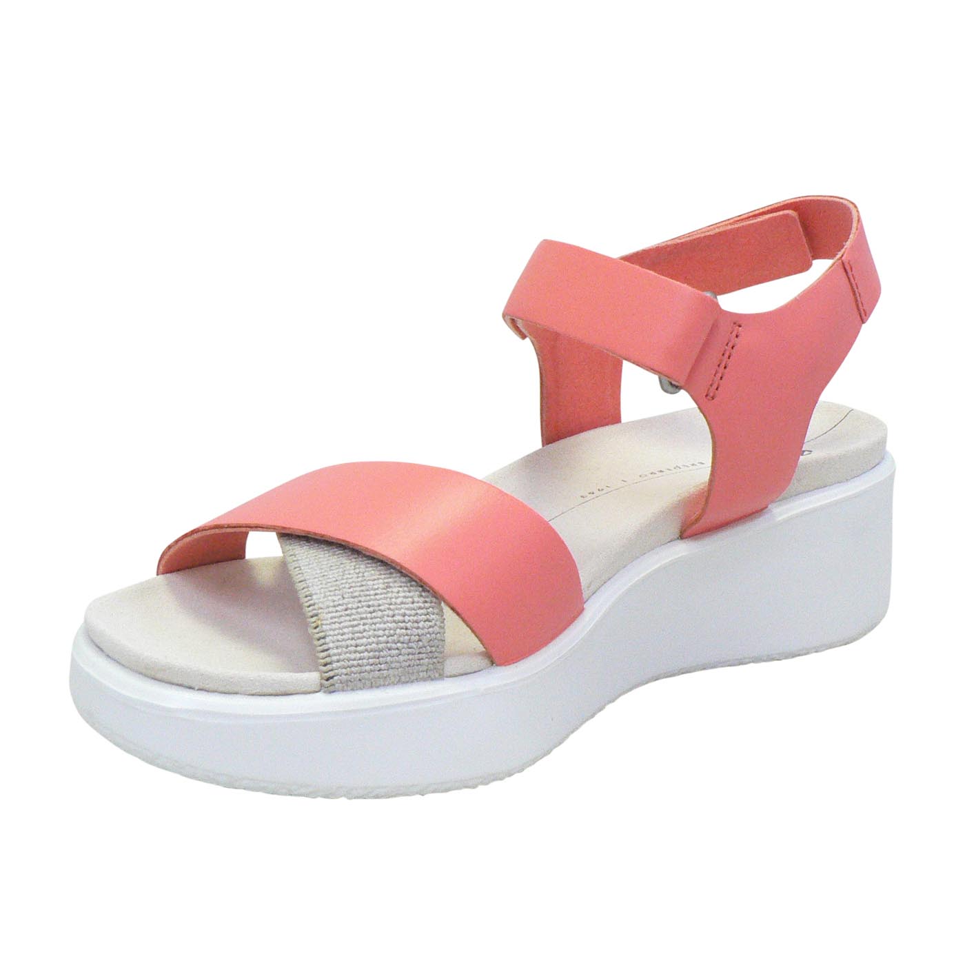 Flowt Wedge - Coral - SUNA Shoes & Accessories