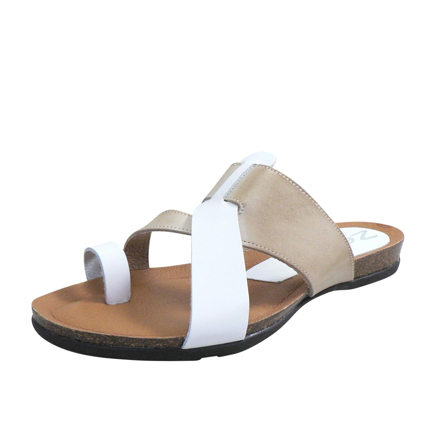 Rommy - Vaq Blanco/Beige - SUNA Shoes & Accessories