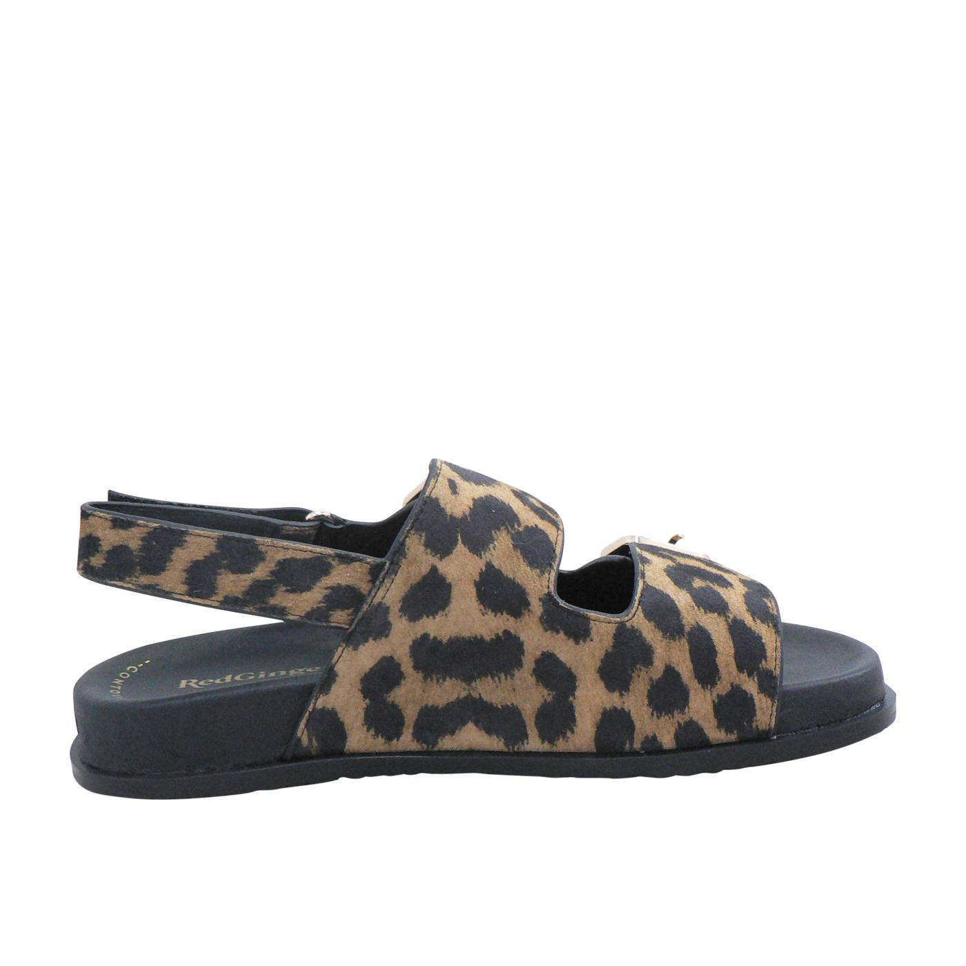 Gru - Black/Leopard - SUNA Shoes & Accessories